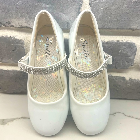 Stelle | Shoes | First Holy Communion Patent Leather Crystal Shoes Size ...